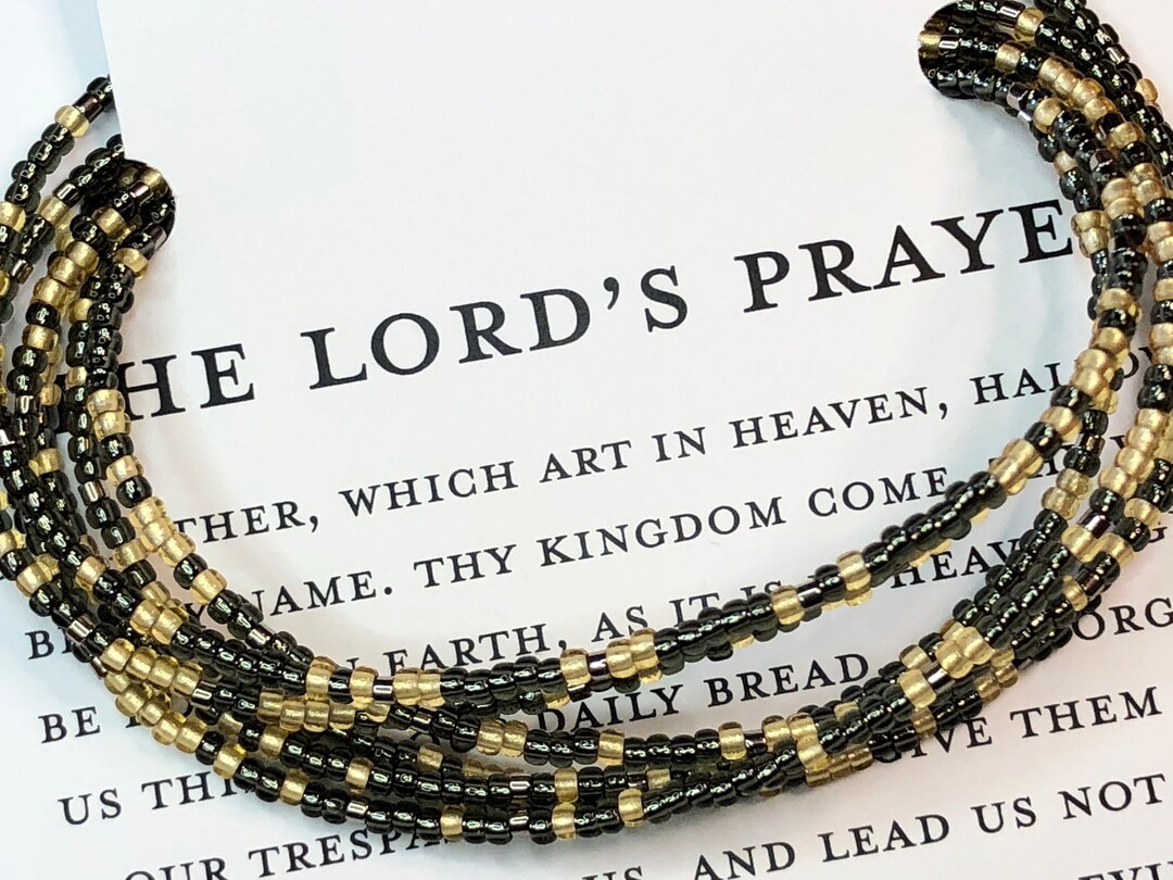 The Lord’s Prayer Morse Code Multi-wrap Bracelet Purdue Colors - Etsy