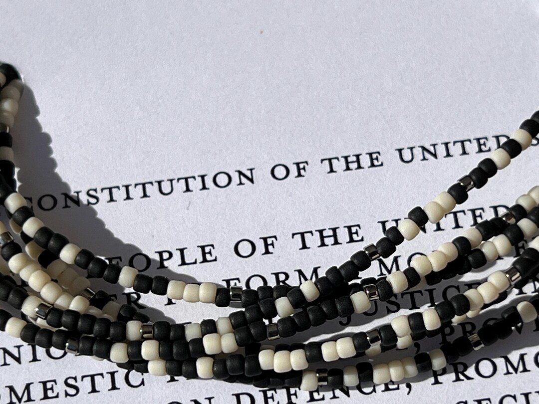 Constitution Preamble Morse Code Bracelet - Etsy