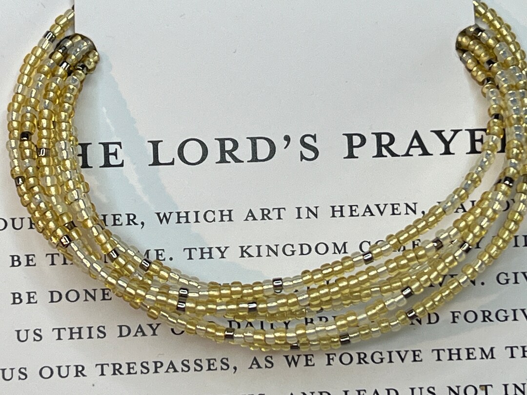The Lords Prayer Morse Code Multi-wrap Bracelet New Colors - Etsy