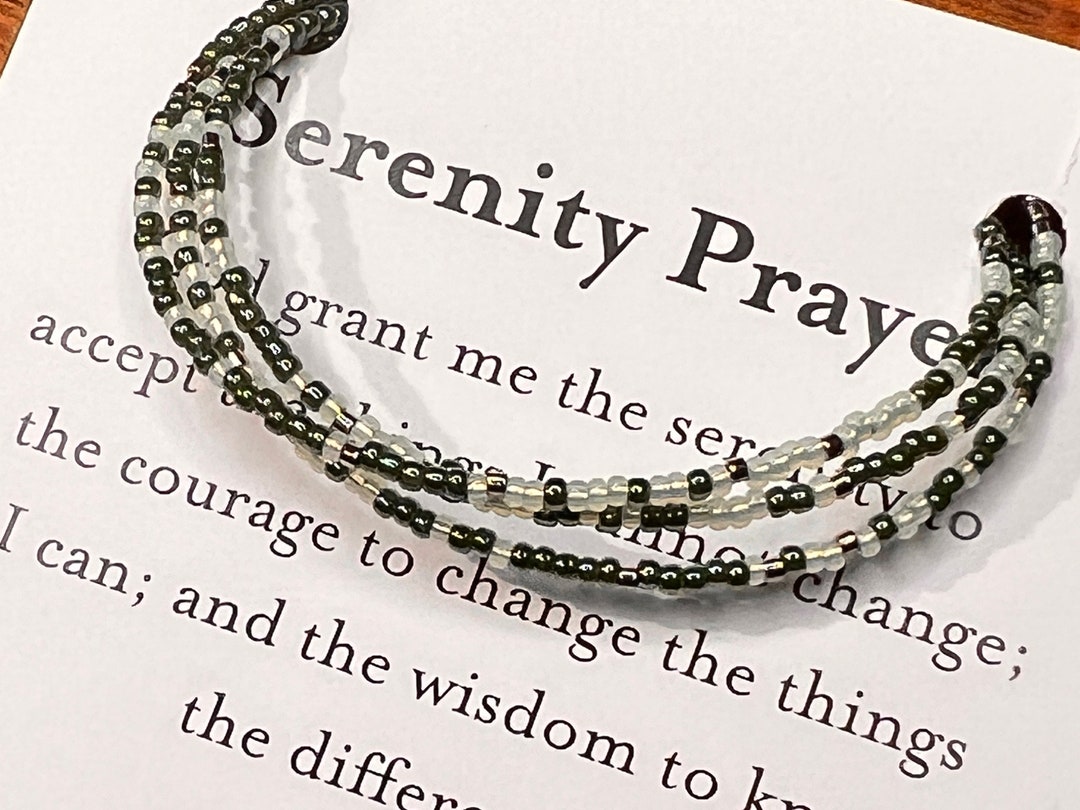 Serenity Prayer Morse Code Wrap Bracelet - Etsy