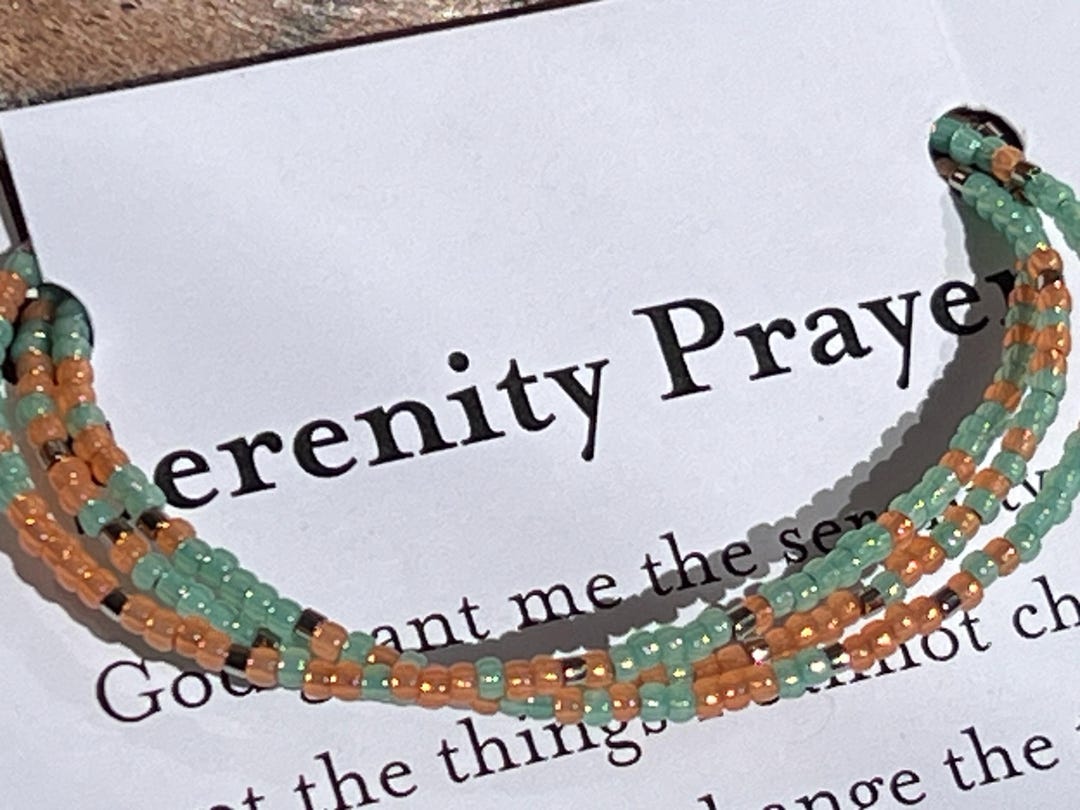 Serenity Prayer Morse Code Wrap Bracelet - Etsy