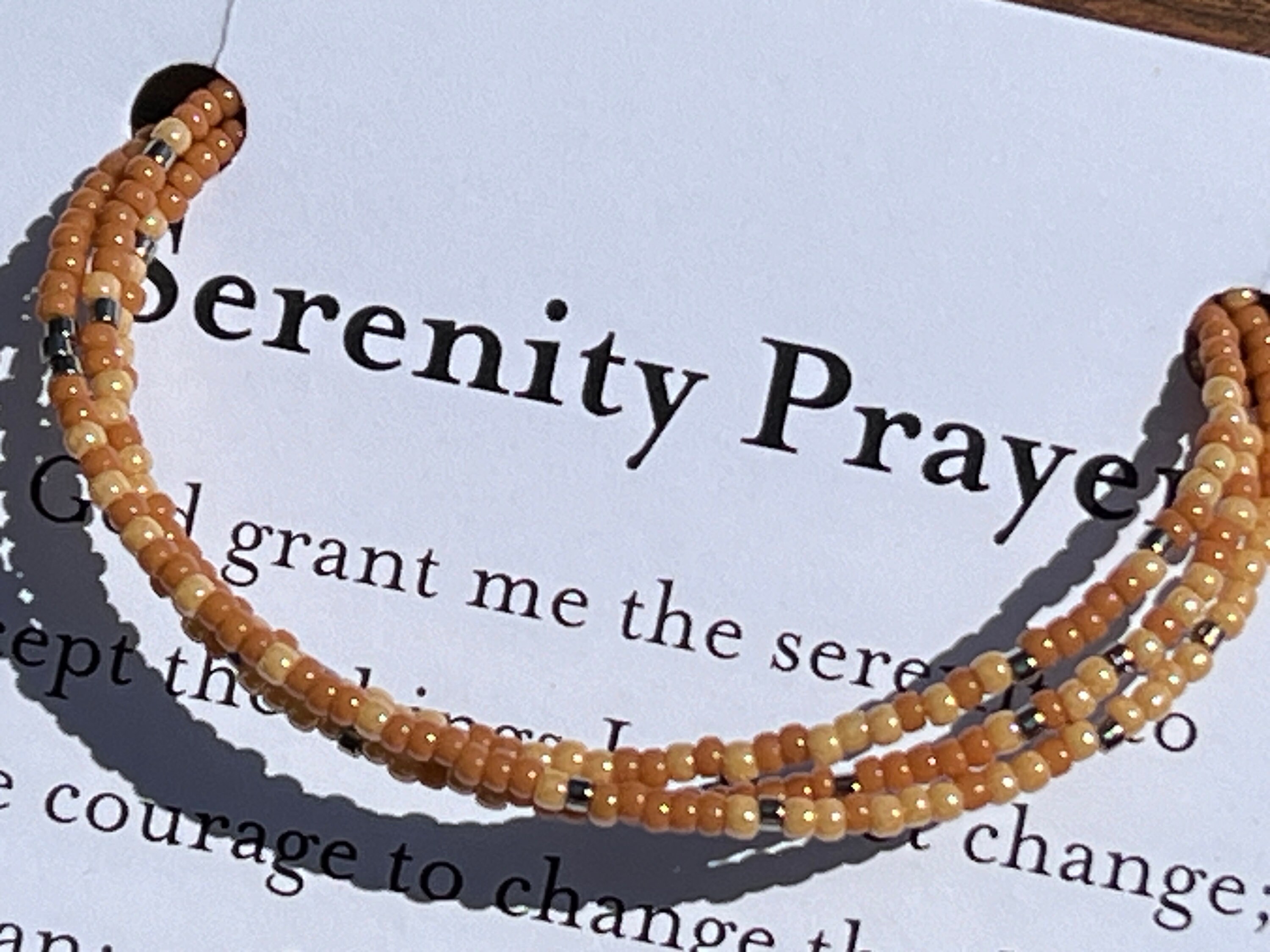 Serenity Prayer Morse Code Wrap Bracelet - Etsy