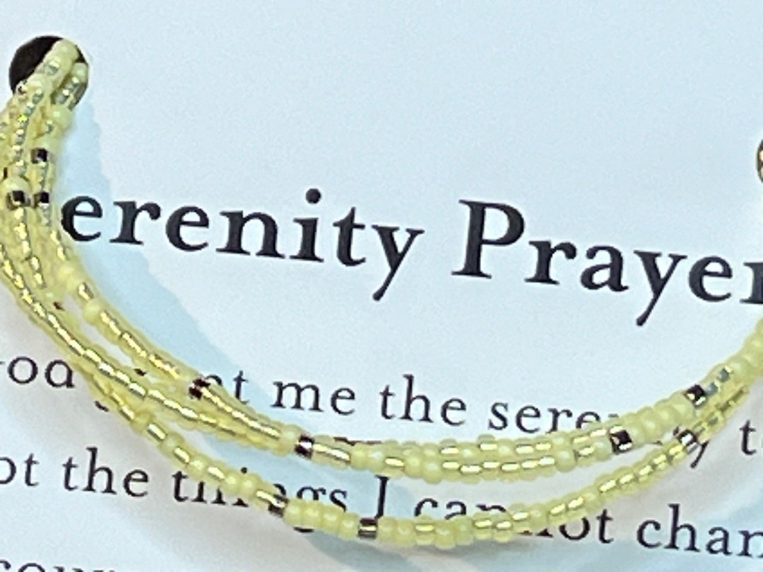 Serenity Prayer Morse Code Wrap Bracelet - Etsy