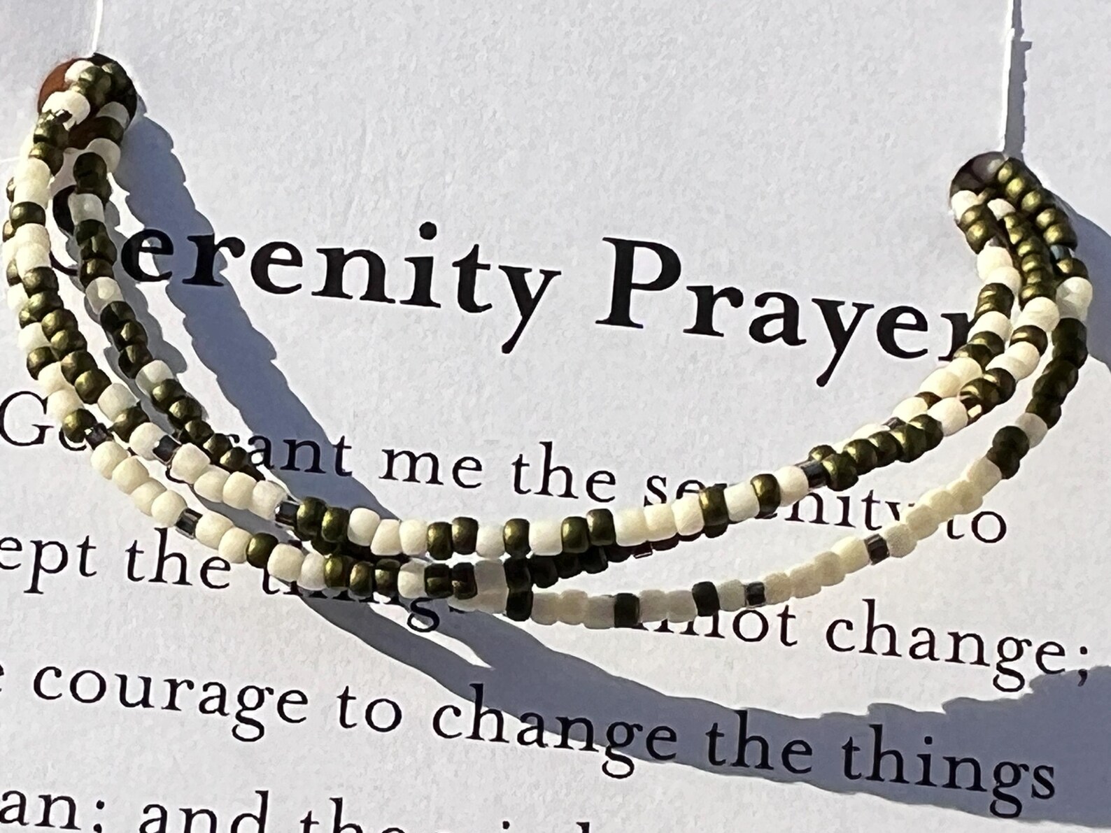 Serenity Prayer Morse Code Wrap Bracelet - Etsy