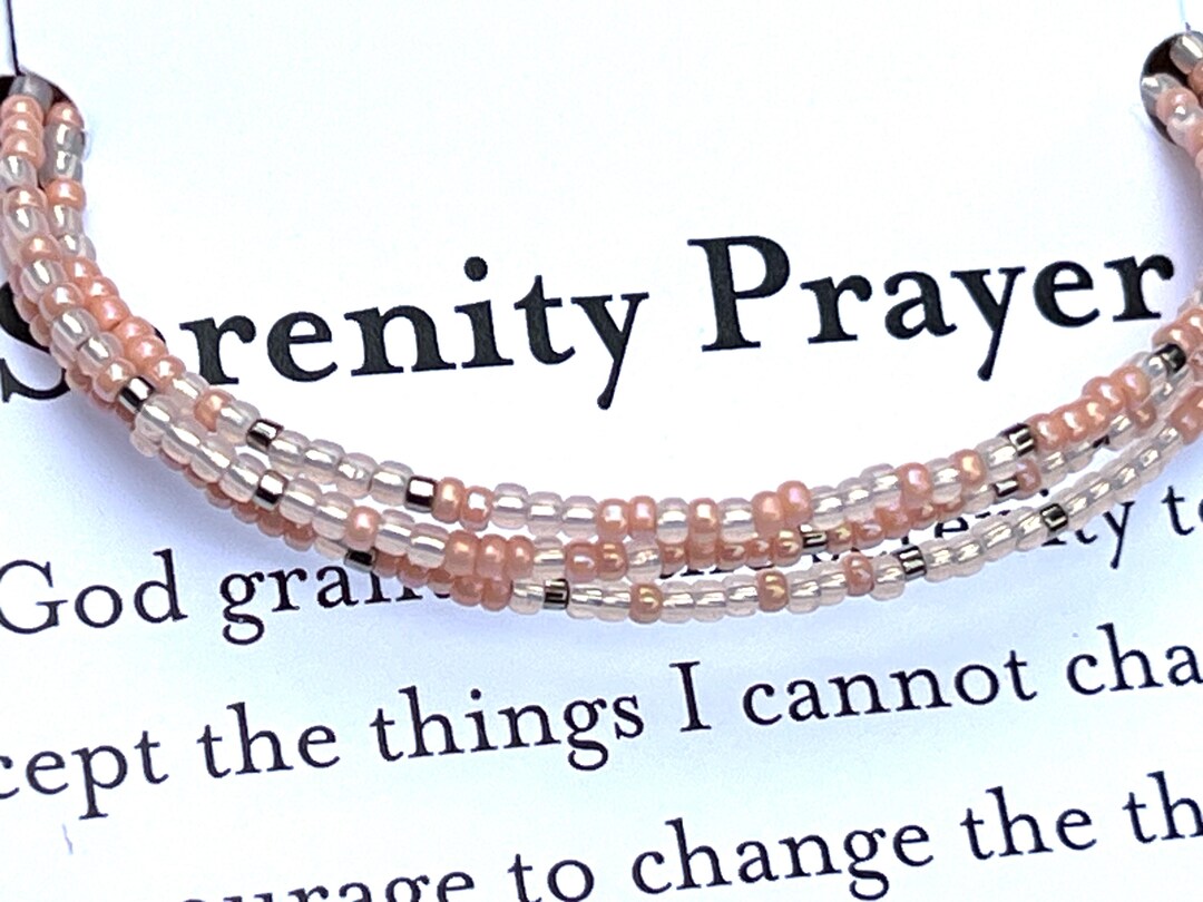 Serenity Prayer Morse Code Wrap Bracelet - Etsy