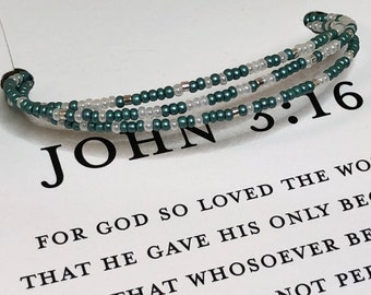John 3:16 Necklace - Etsy