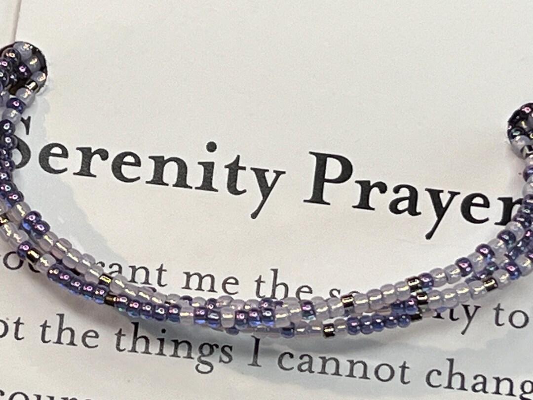 Serenity Prayer Morse Code Wrap Bracelet - Etsy