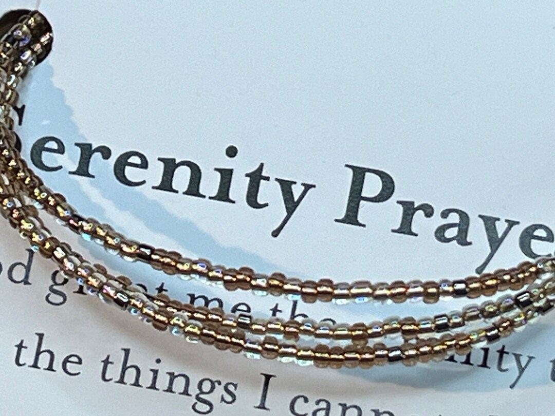 Serenity Prayer Morse Code Wrap Bracelet - Etsy