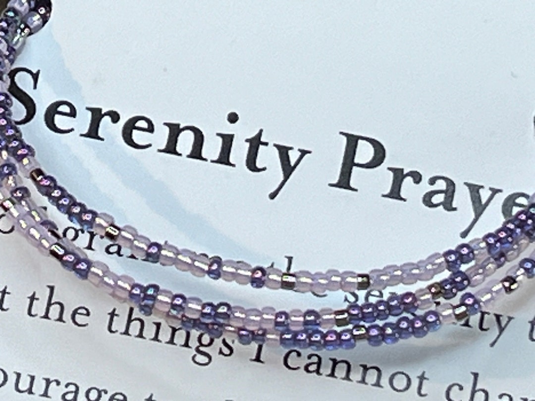 Serenity Prayer Morse Code Wrap Bracelet - Etsy