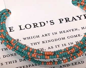 Morse Code Lords Prayer - Etsy