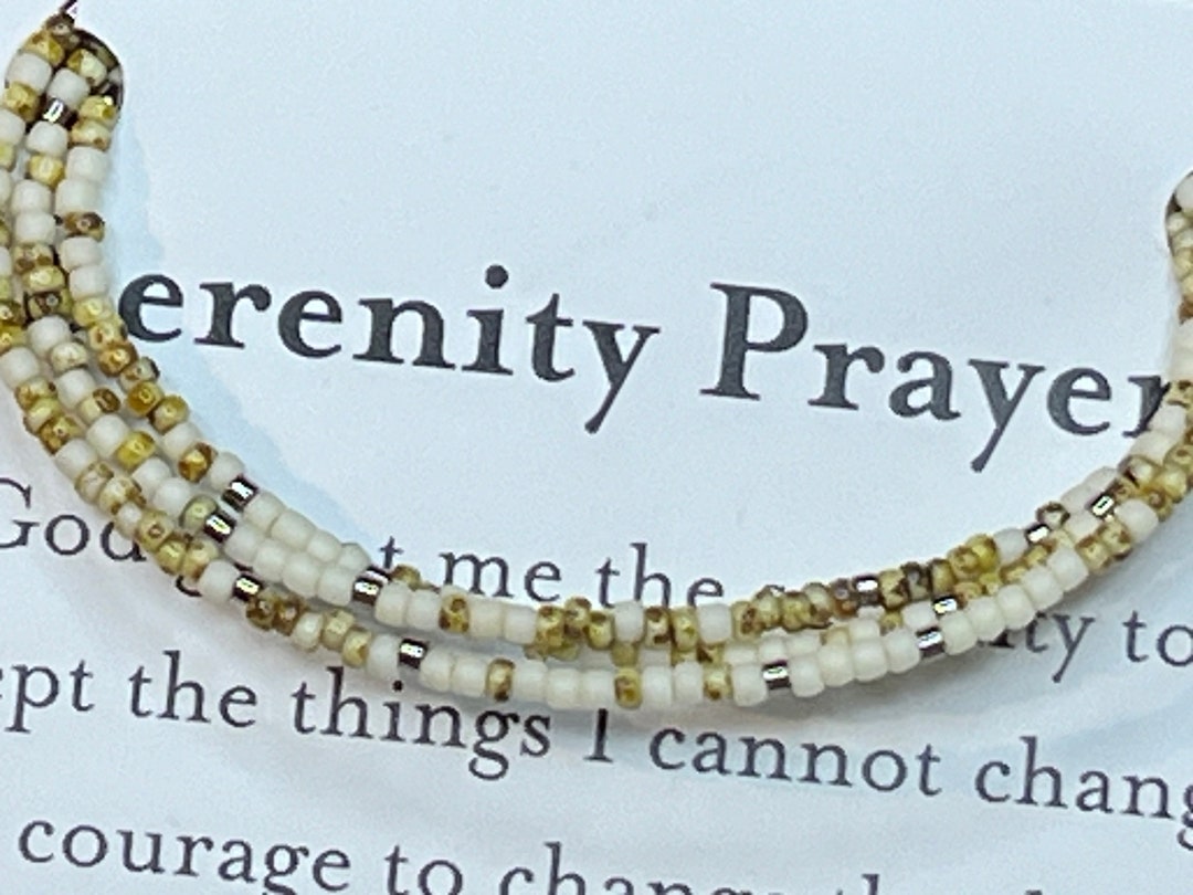 Serenity Prayer Morse Code Wrap Bracelet - Etsy