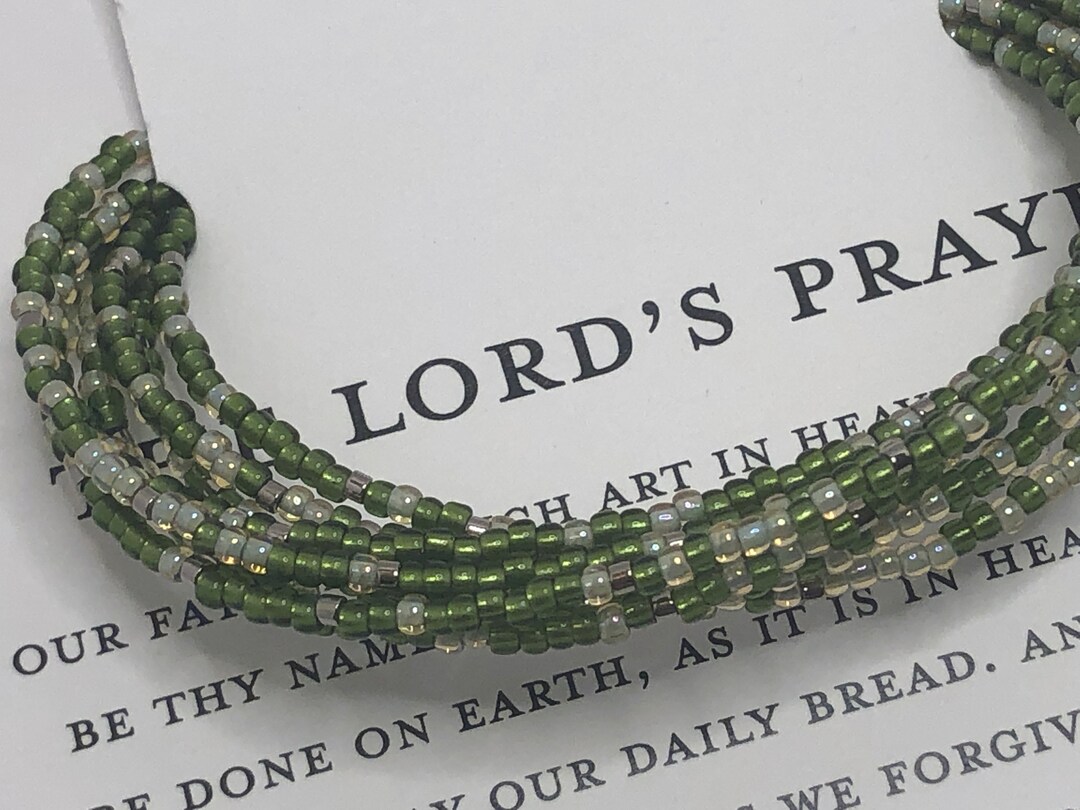 The Lord’s Prayer Morse Code Multi-wrap Bracelet - Etsy