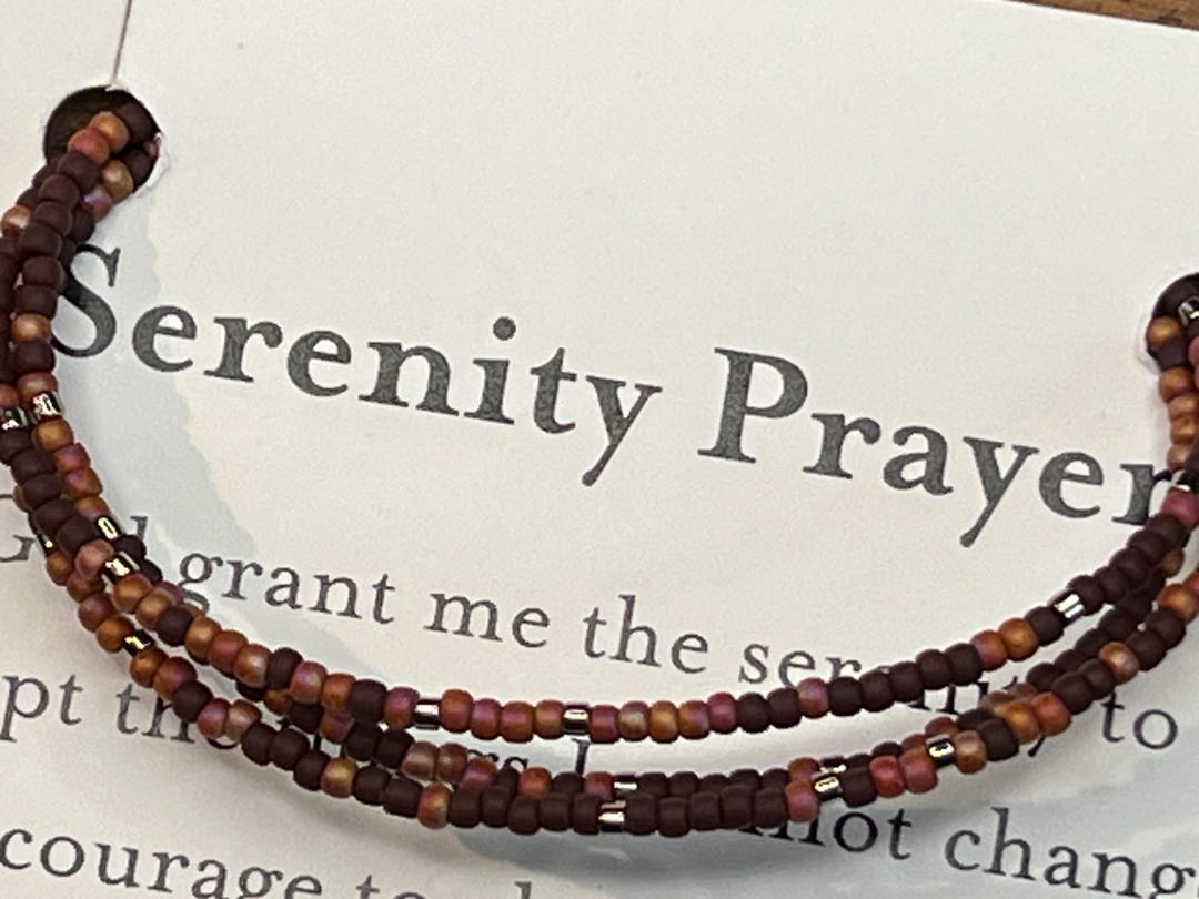 Serenity Prayer Morse Code Wrap Bracelet - Etsy