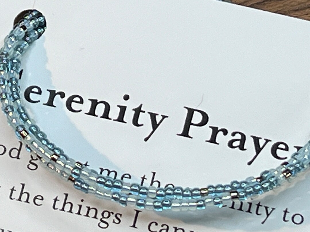 Serenity Prayer Morse Code Wrap Bracelet - Etsy