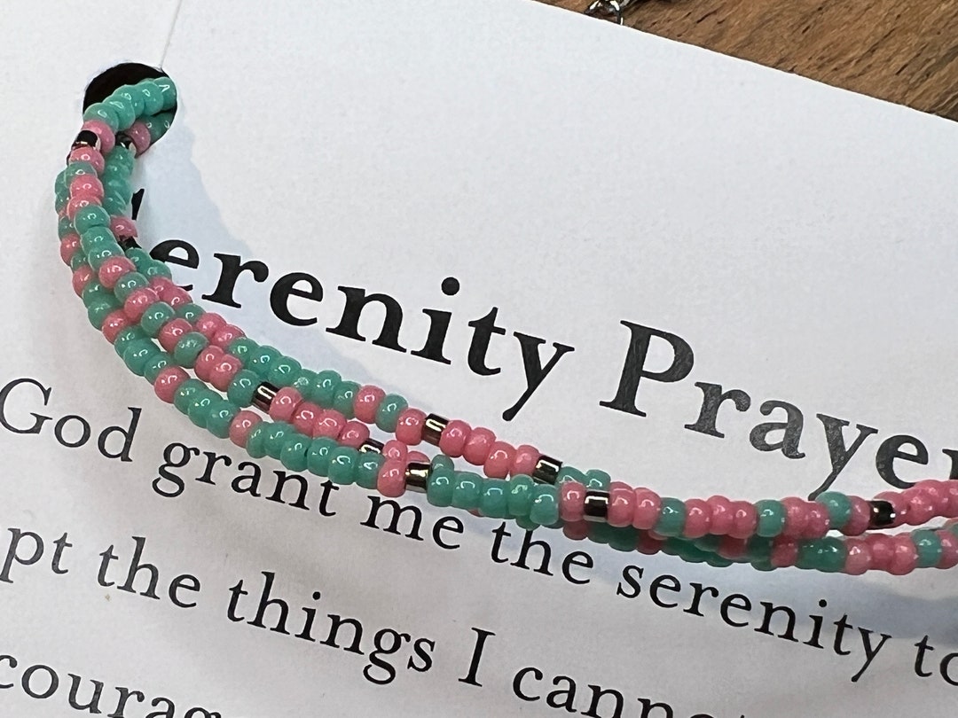 Serenity Prayer Morse Code Wrap Bracelet - Etsy