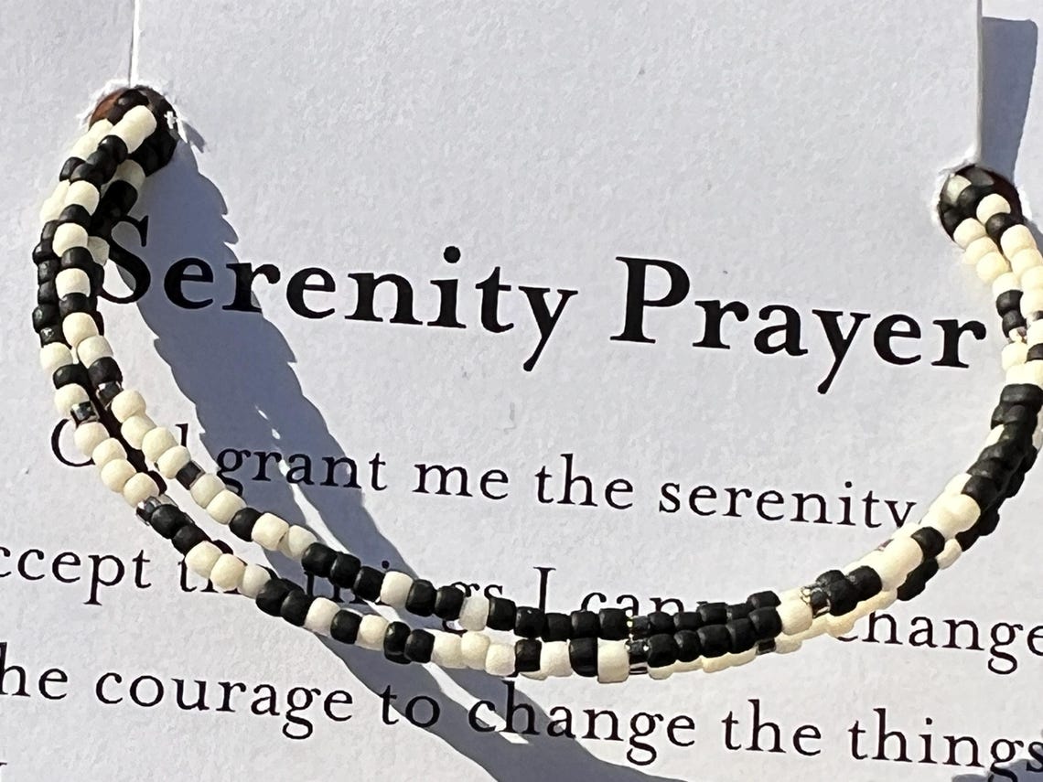 Serenity Prayer Morse Code Wrap Bracelet - Etsy