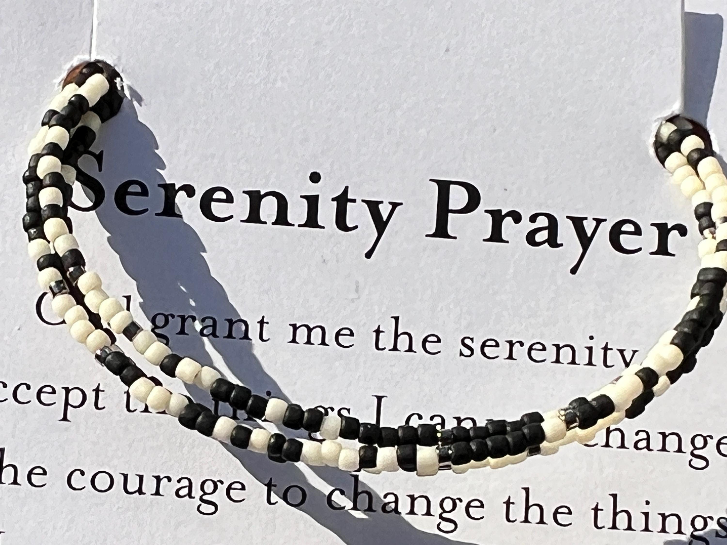 Serenity Prayer Morse Code Wrap Bracelet - Etsy