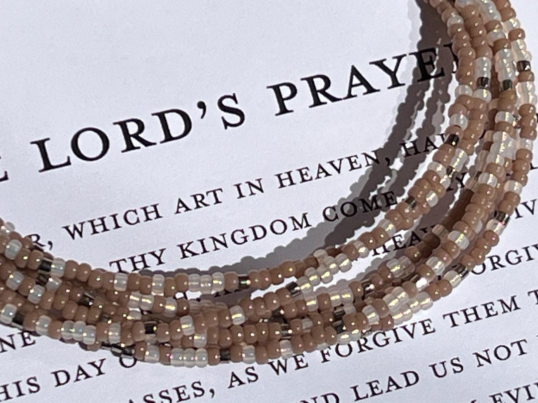 The Lord’s Prayer Morse Code Multi-wrap Bracelet - Etsy