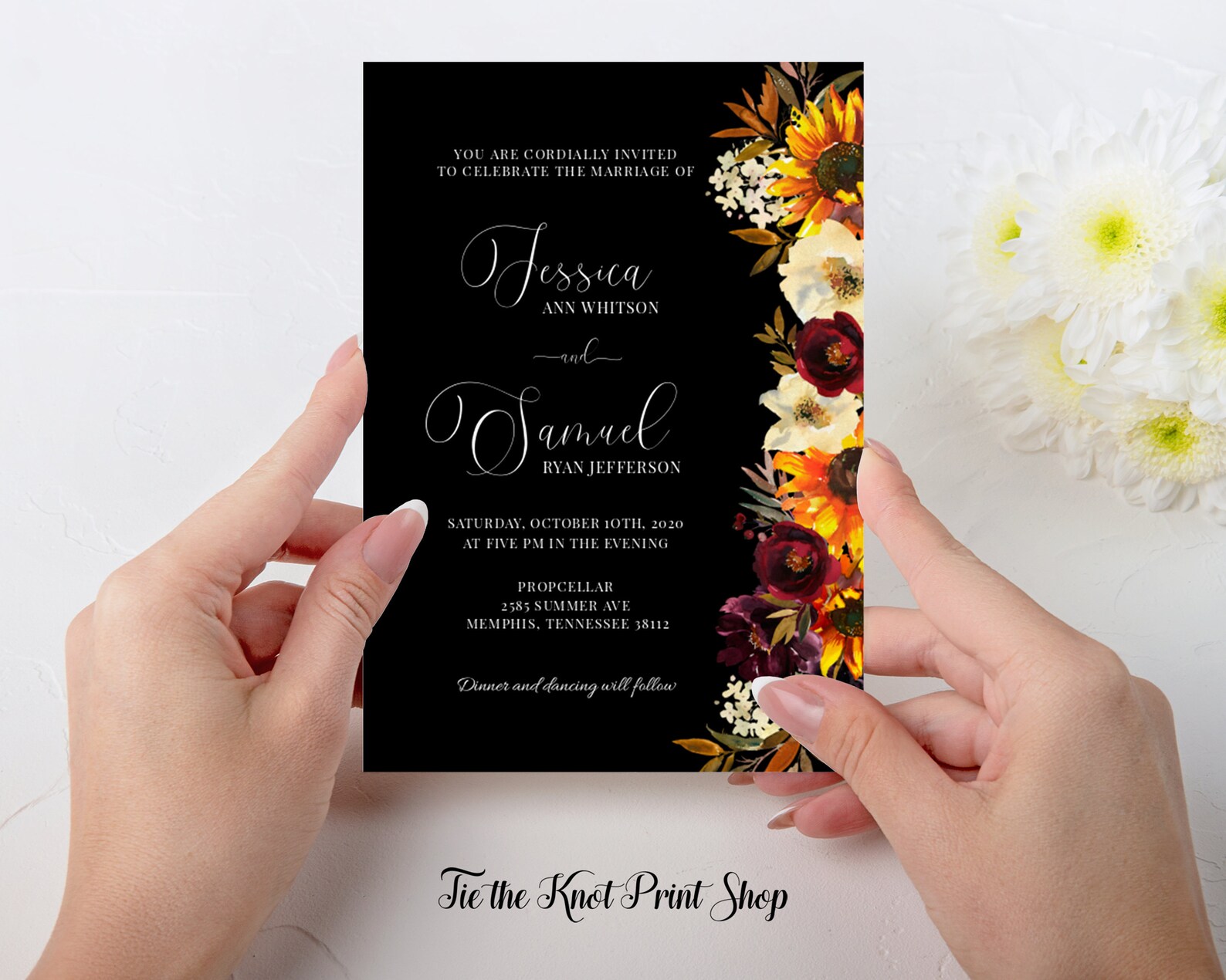 Autumn Wedding Invitations-rustic Wedding Decor-fall Wedding | Etsy