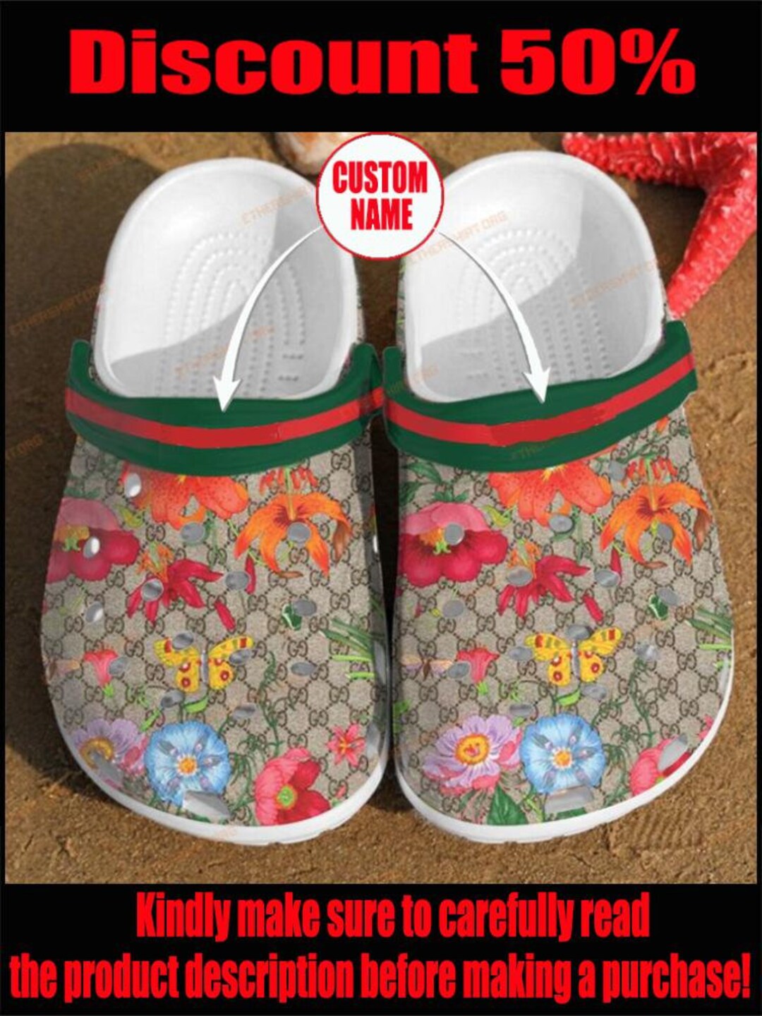 Luxury Crocs Custom All Fashion Logo Croc for Men & Women - Etsy