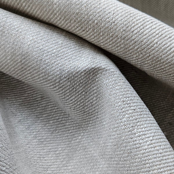 Linen Twill Fabric - Etsy