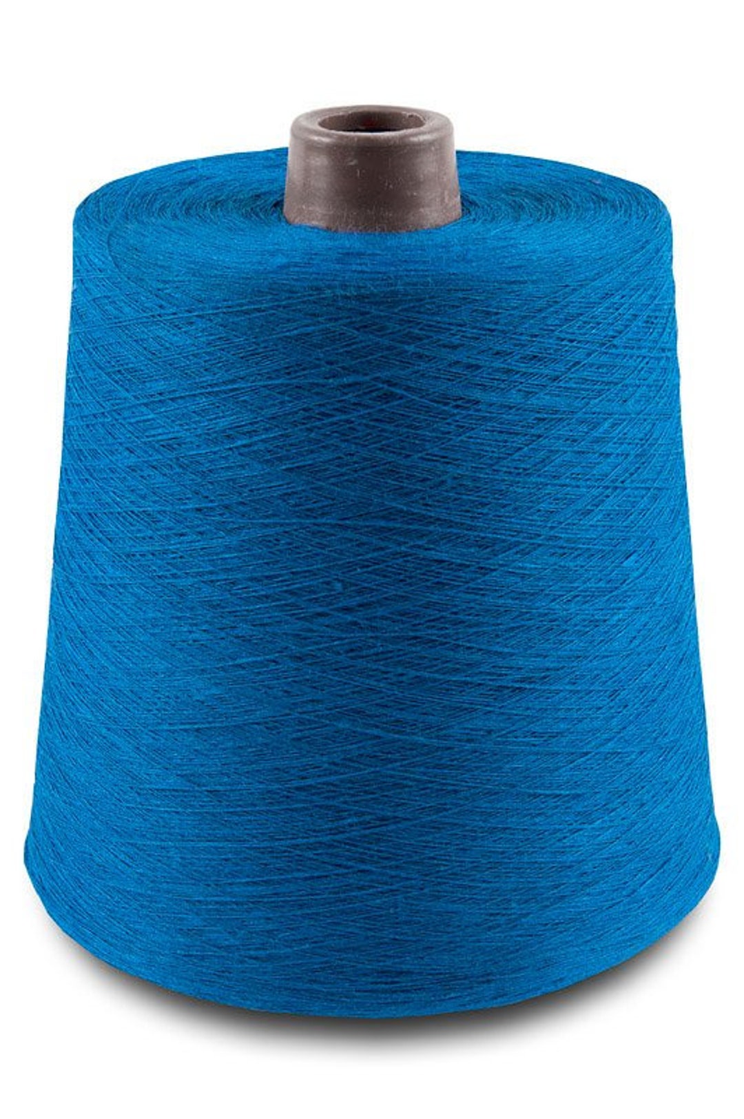 100% Linen Threads. Bright Blue. 1-ply, 2-ply, 3-ply and 4-ply. Flax ...