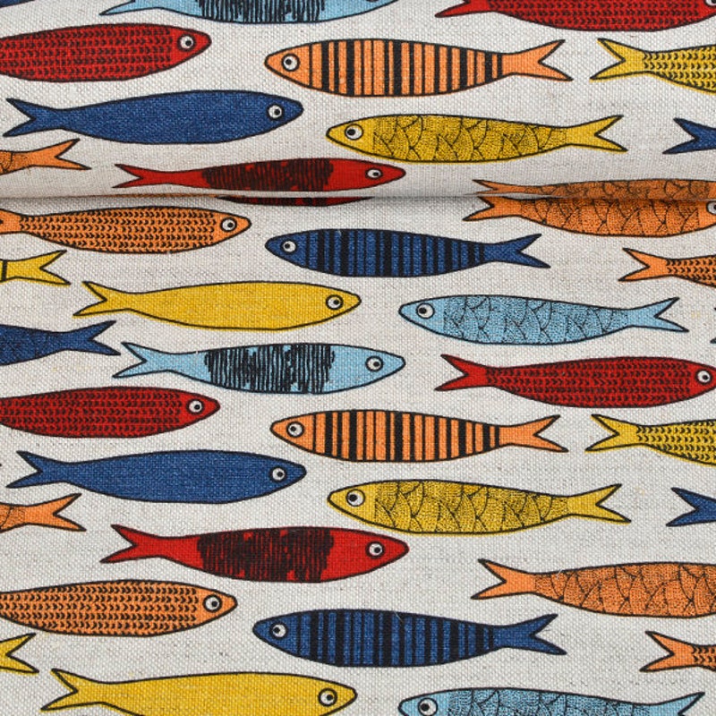 Fish Design Fabric - Etsy