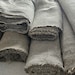 Linen Fabric RUSTIC Heavy Weight for Decoration Upholstery in Natural ...