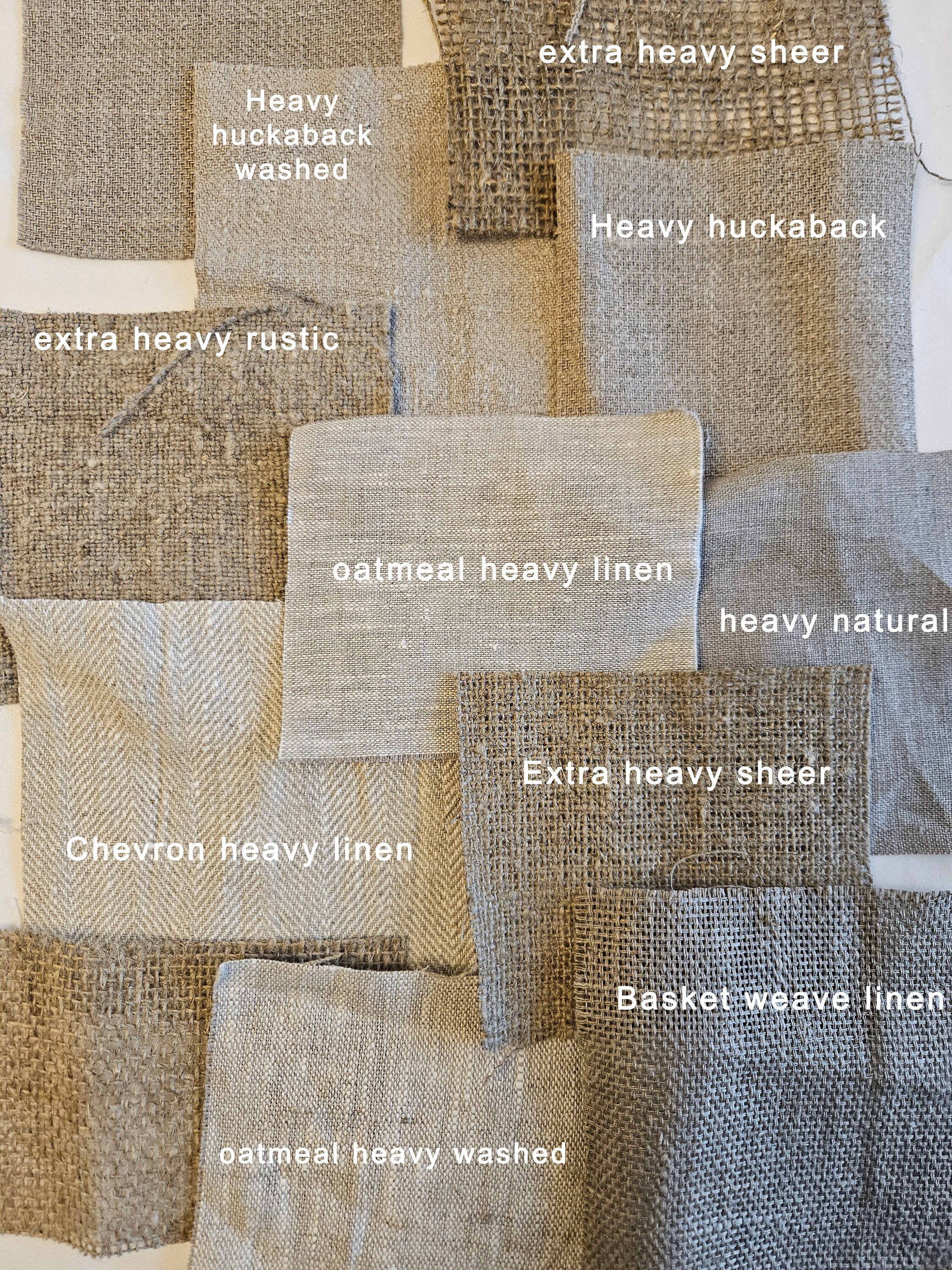 Linen Fabric RUSTIC Heavy Weight for Decoration Upholstery ...