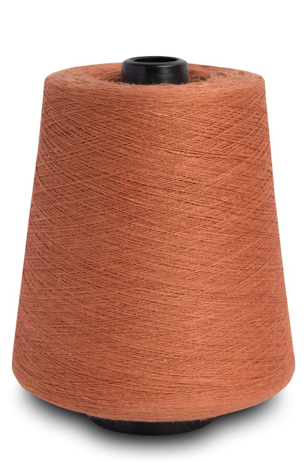 100% Linen Threads. Dusty Brick Red 1-ply, 2-ply, 3-ply and 4-ply. Flax ...