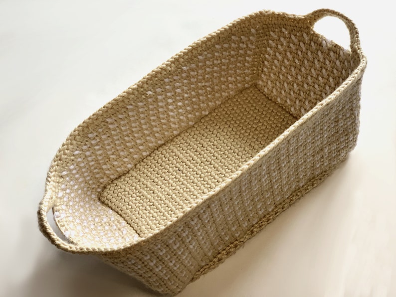 The Bondi Basket Crochet Basket Pattern Crochet Pattern | Etsy
