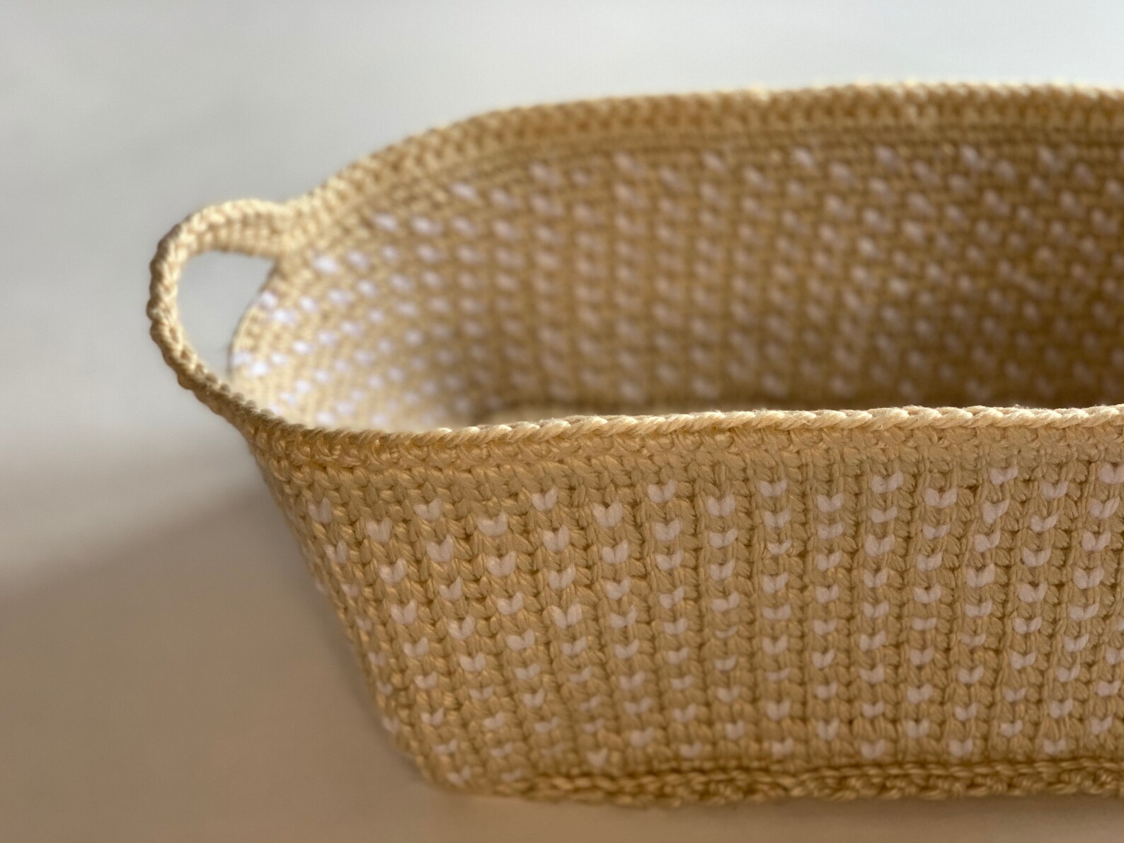 The Bondi Basket Crochet Basket Pattern Crochet Pattern - Etsy