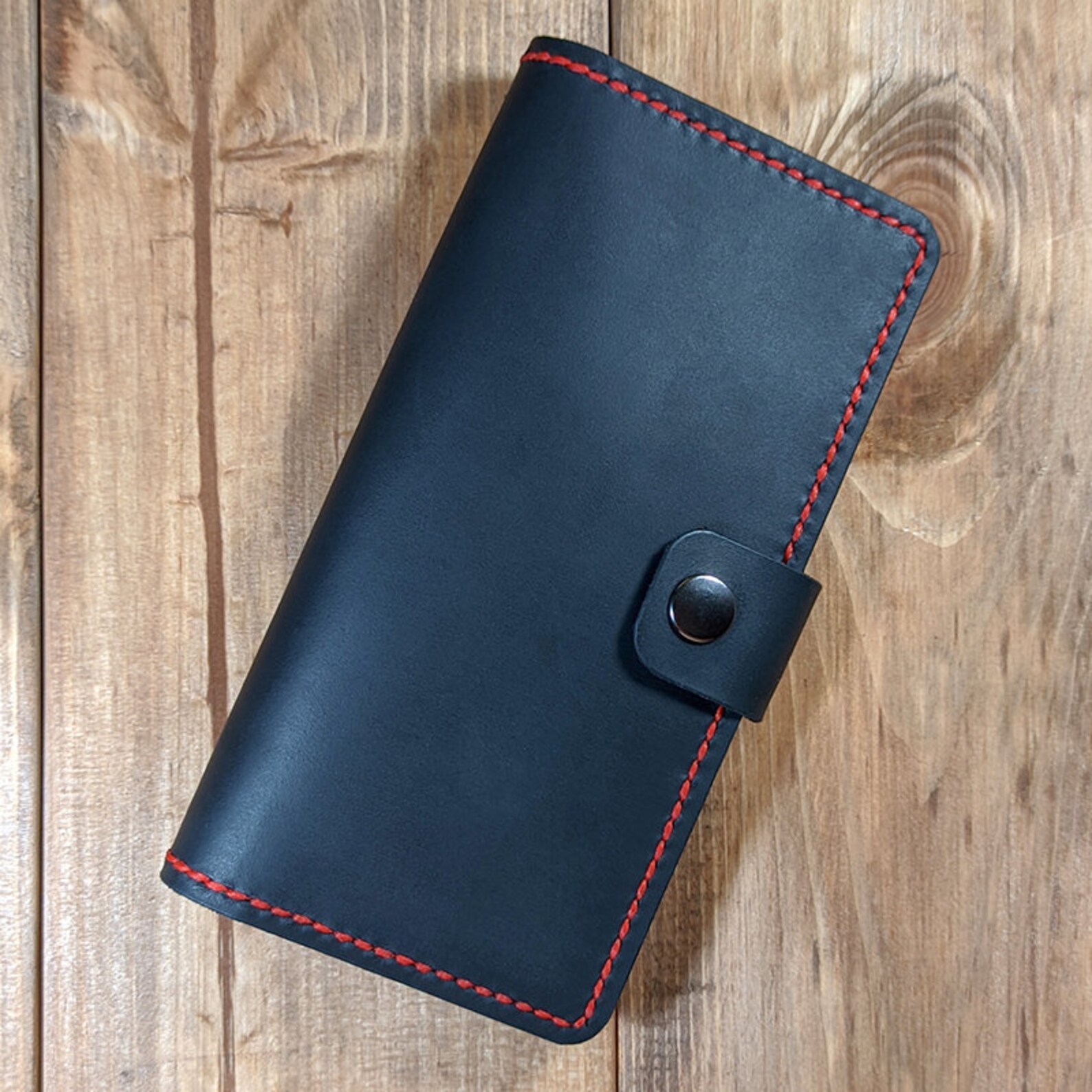 Womens checkbook cover Checkbook covers with button Genuine | Etsy