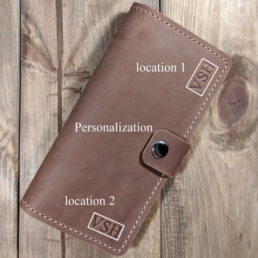 Womens Checkbook Cover Checkbook Covers With Button Genuine - Etsy