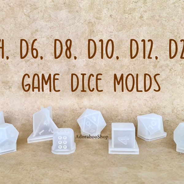Resin Dice Mold - Etsy