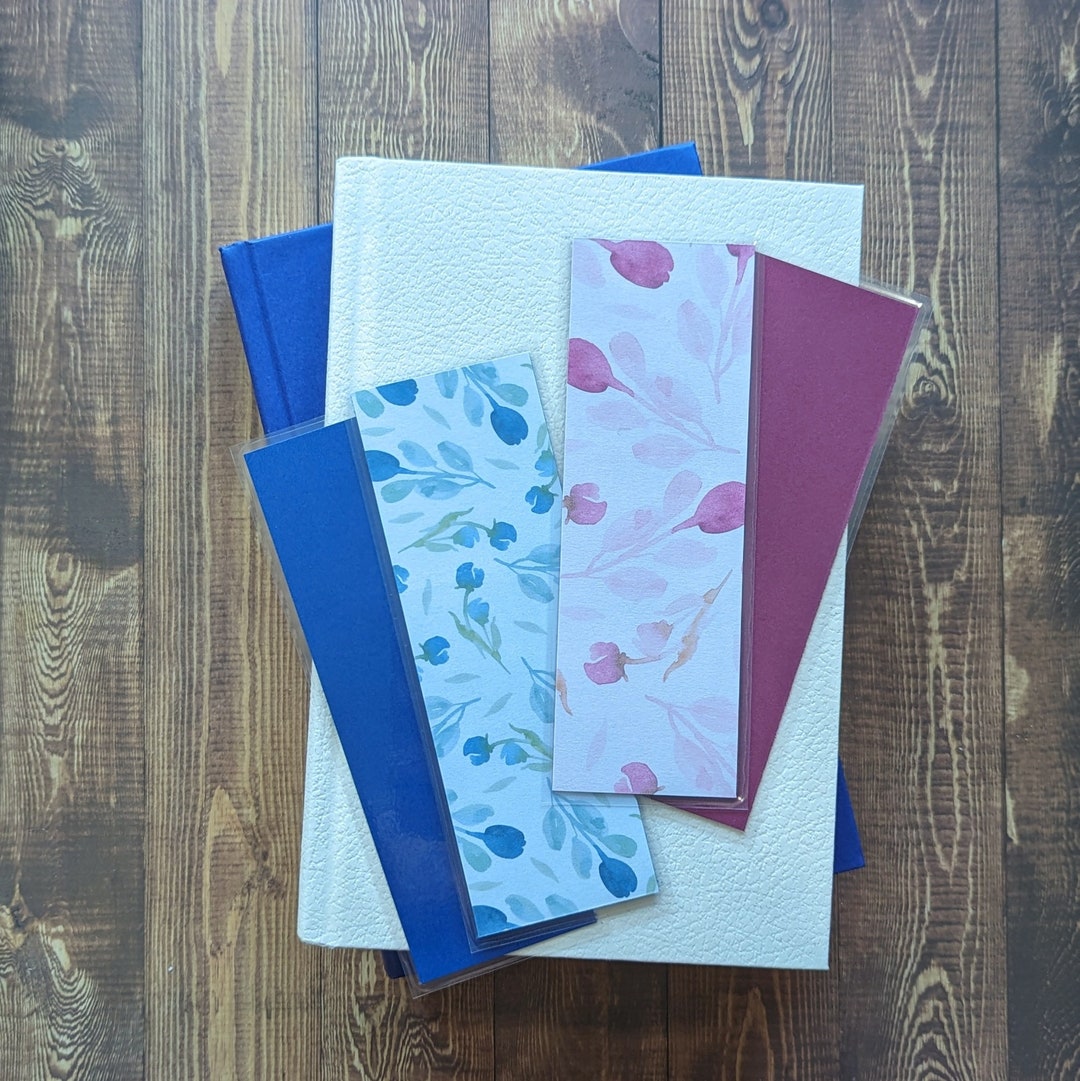 Floral Bookmarks : Simple and Fun, Soft Colors, Watercolor Florals ...