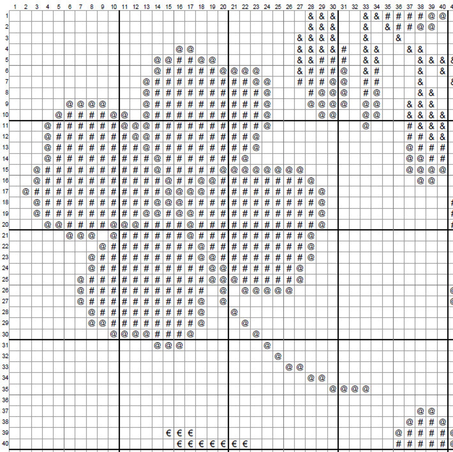 Old Irish Curse - Cross Stitch Pattern, Instant Download, PDF Pattern ...