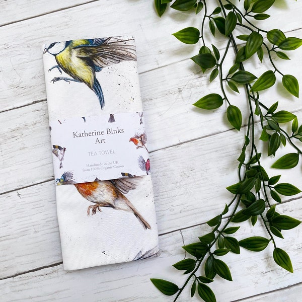Bird Tea Towel - Etsy