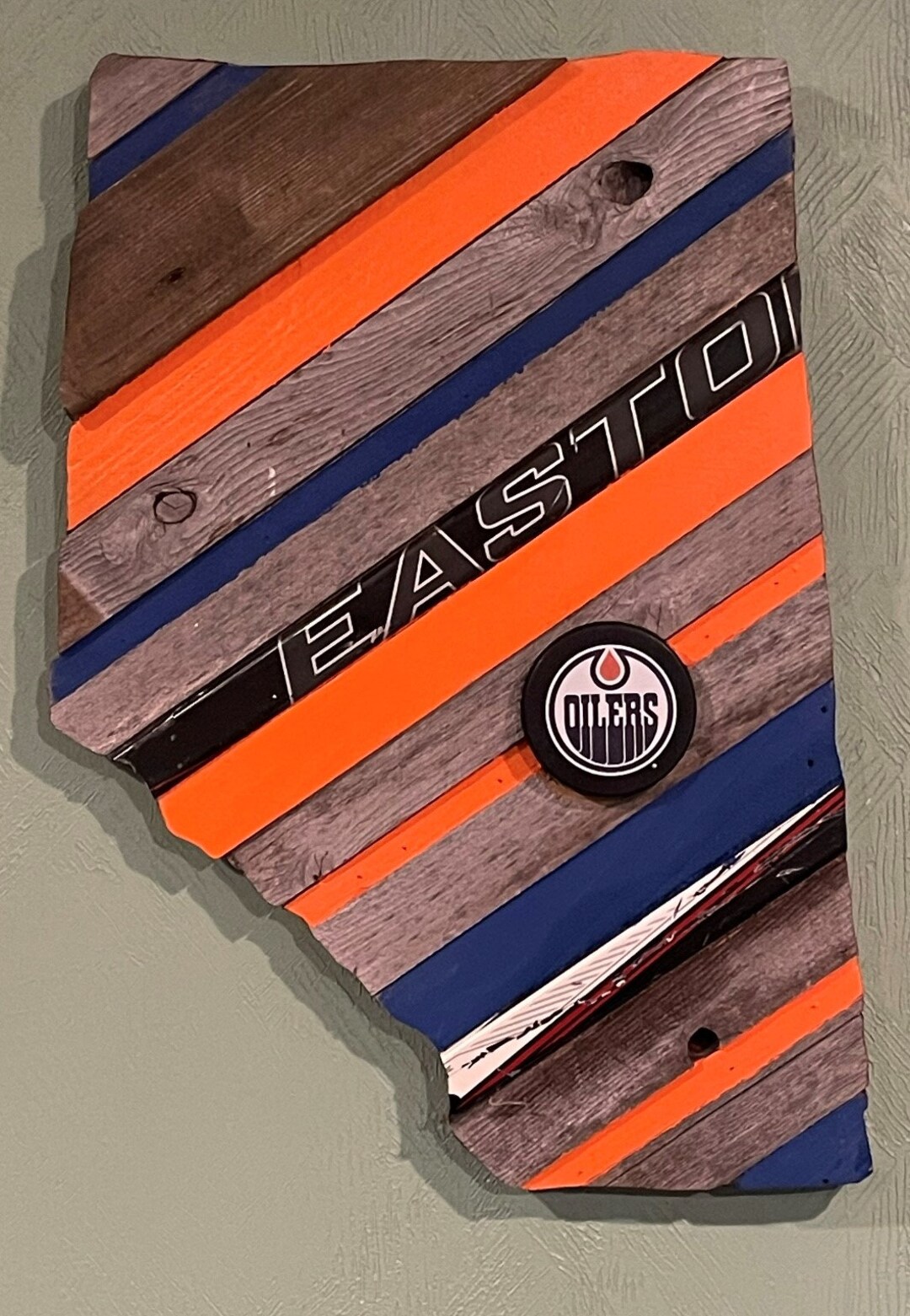 Edmonton Oilers, Custom Wood Sign, NHL Hockey, Hockey Wall Art! - Etsy