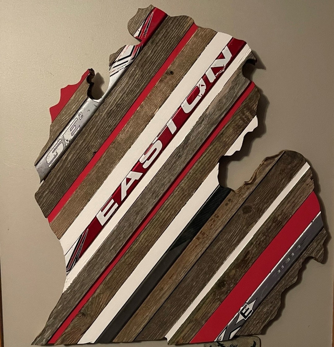 Detroit Red Wings NHL Rustic Wall Decor - Etsy