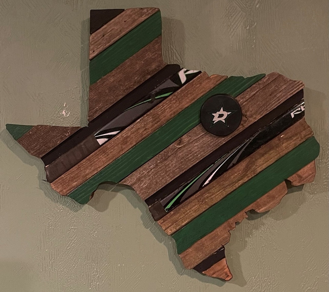 Dallas Stars, Custom Wood Sign, NHL Hockey, Hockey Wall Art! - Etsy