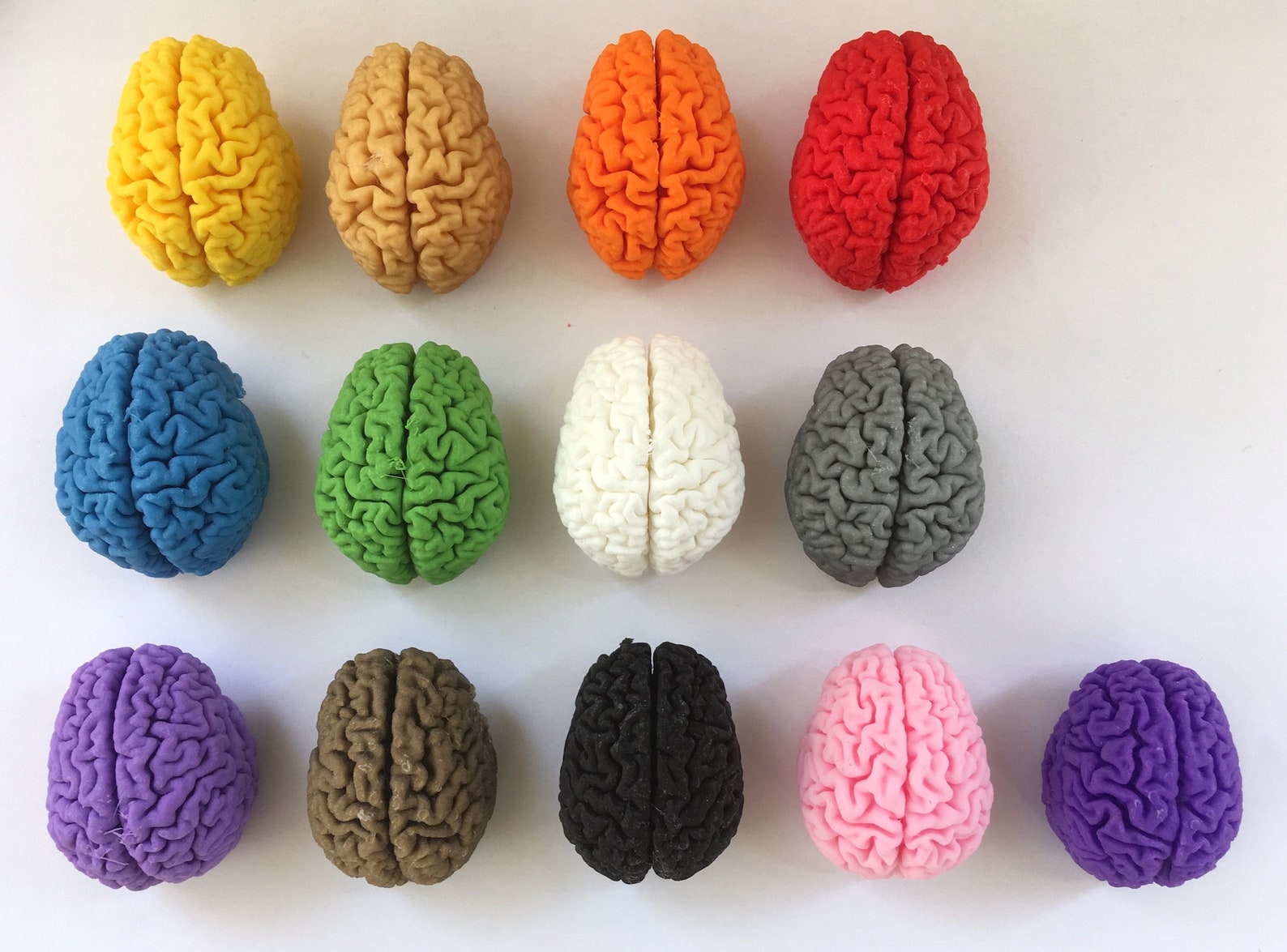 Small 3d-printed Replica of a Unique Human Brain hard PLA | Etsy