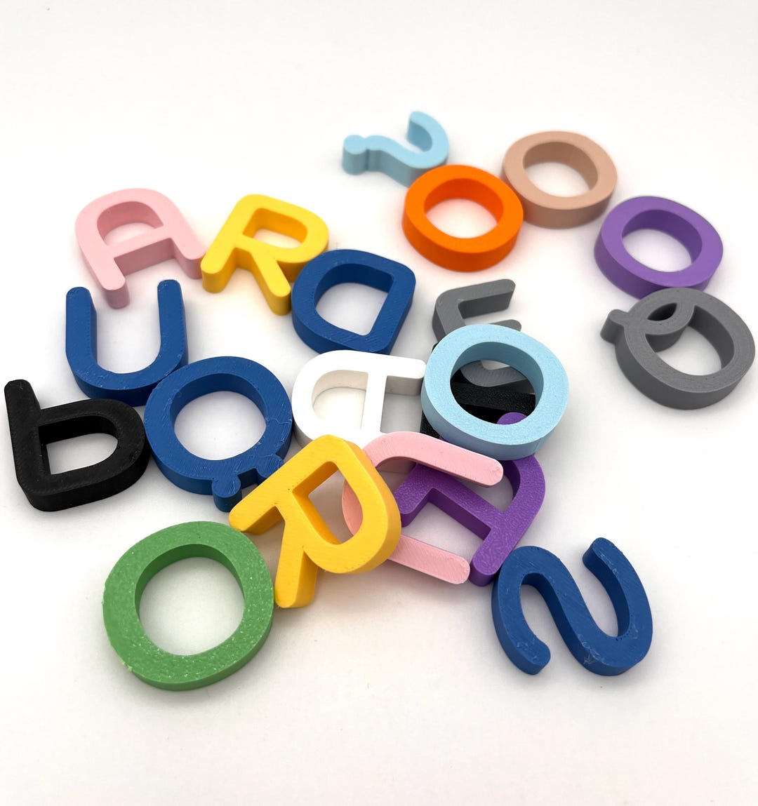 Capital Alphabet Letter Set (english or Swedish) - Etsy