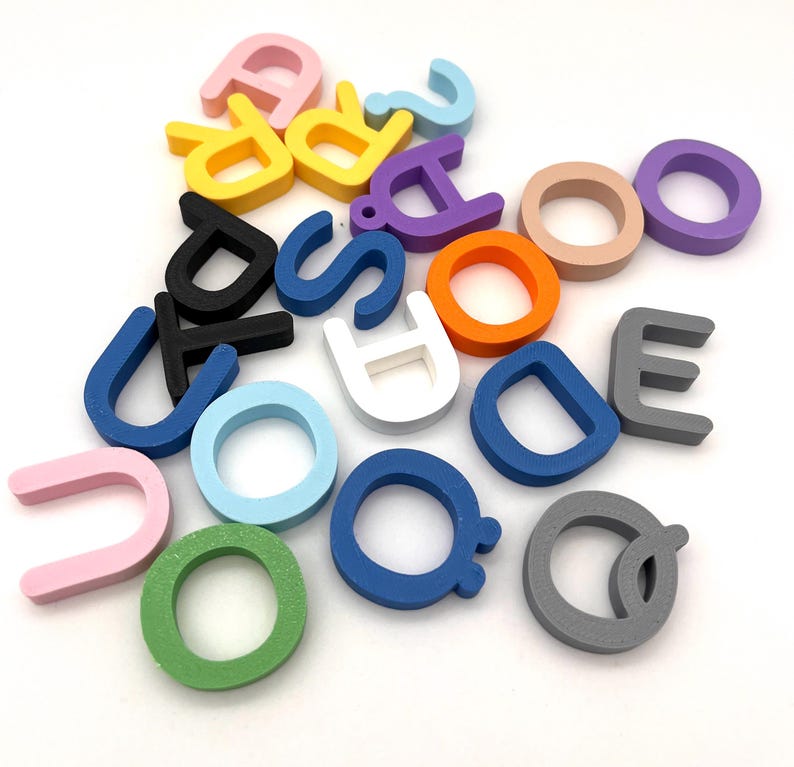 Capital Alphabet Letter Set (english or Swedish) - Etsy