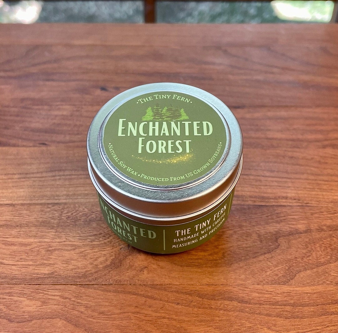 Enchanted Forest Candle, Tabletop Gaming Candle, Dnd Candle, Natural ...