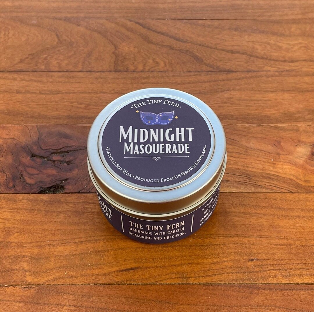 Midnight Masquerade Candle, Dungeons and Dragons Candle, Fantasy Candle ...