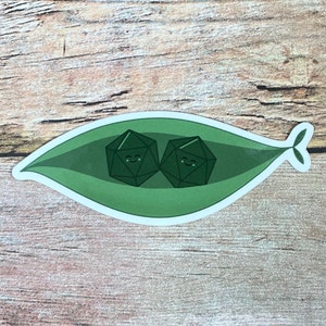 Dnd Vinyl Sticker, Glossy Dice Sticker, D20, Dungeons and Dragons, Dnd ...