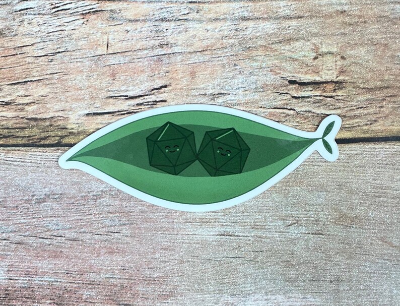 Dnd Vinyl Sticker Glossy Dice Sticker D20 Dungeons and - Etsy