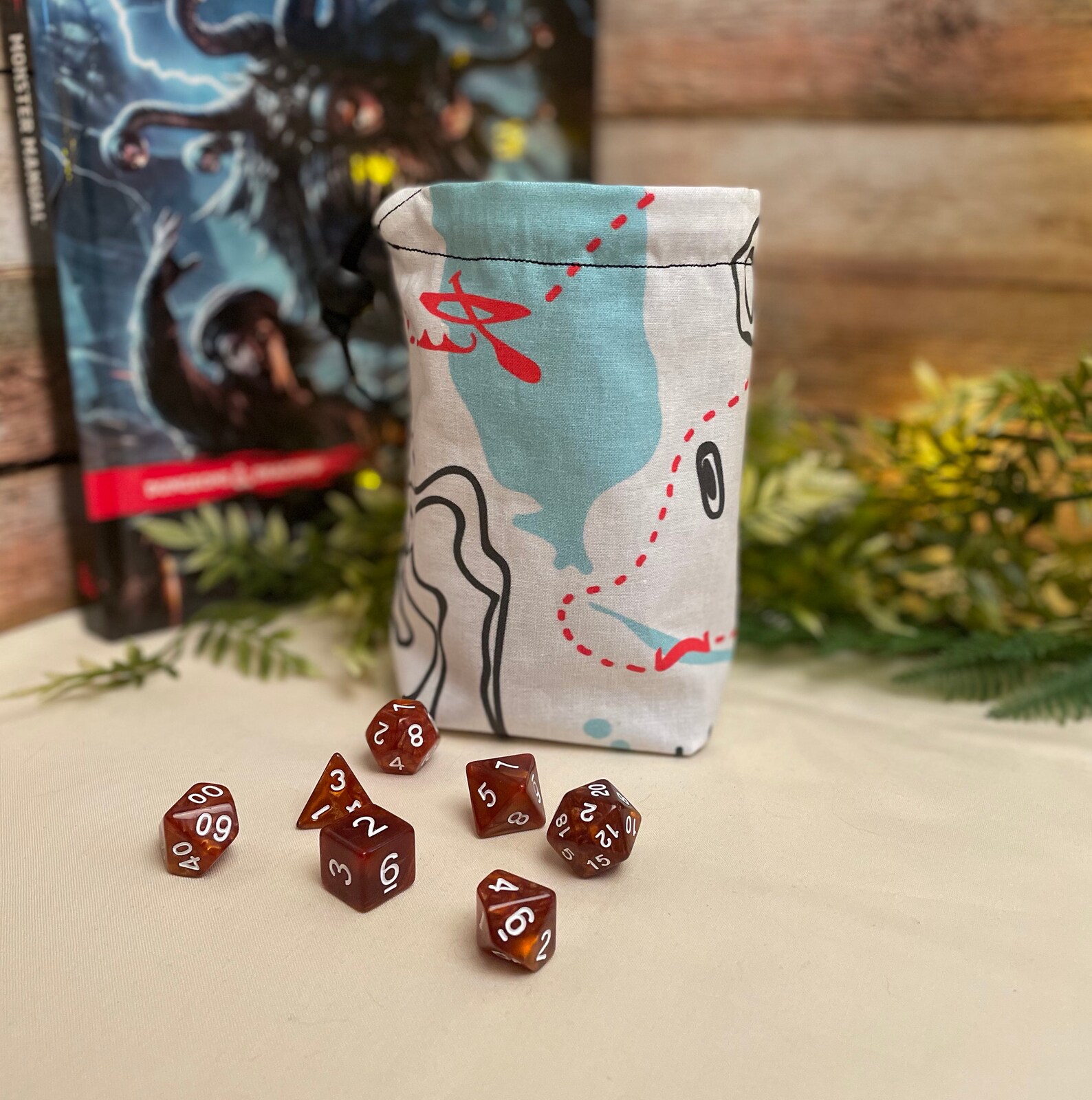 Dice bag for RPG Dice set bag RPG gamer gifts Drawstring | Etsy