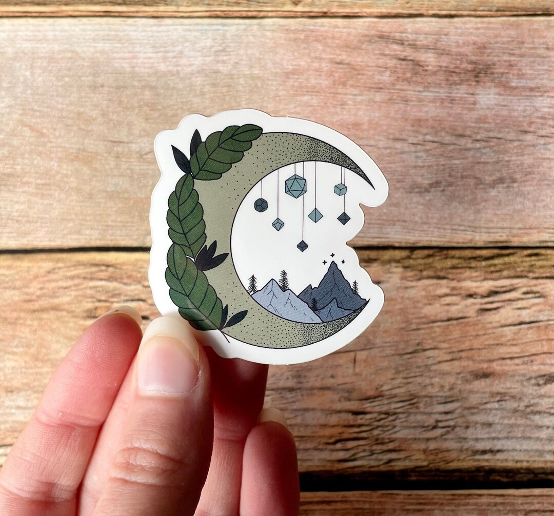 Dnd Vinyl Sticker, Glossy Dice Sticker, D20, Dungeons and Dragons, Dnd ...